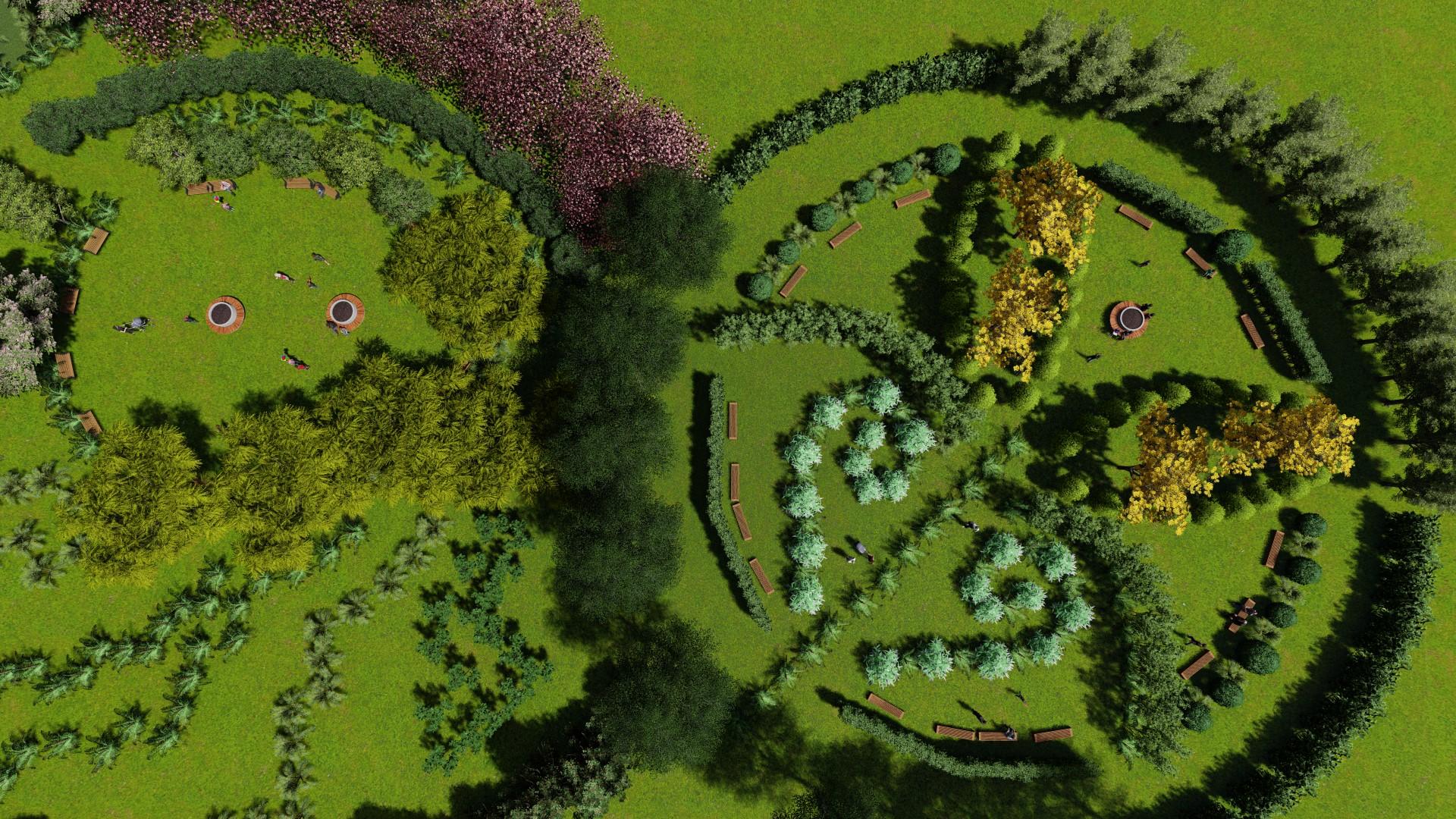 Maze Design | NZ Native Garden Maze
